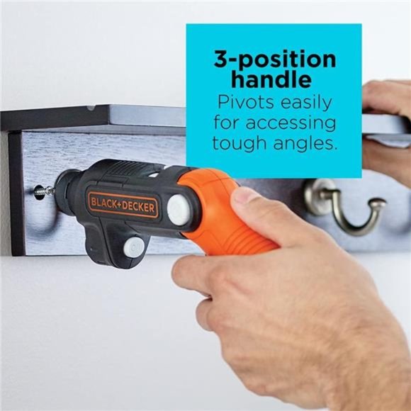 Other | Blackdecker 4v Max Cordless Screwdriver With Led Light Bdcsfl2c ...